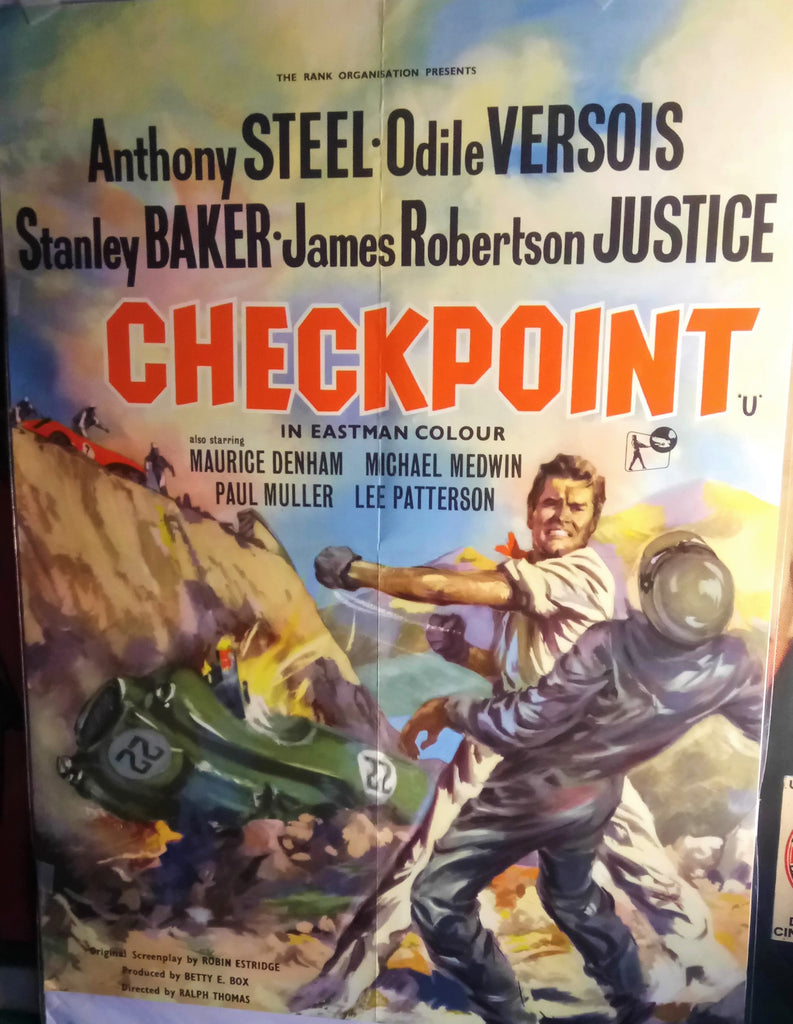 Checkpoint (UK, 1956) Original Movie Poster – Drivepast Original Movie ...
