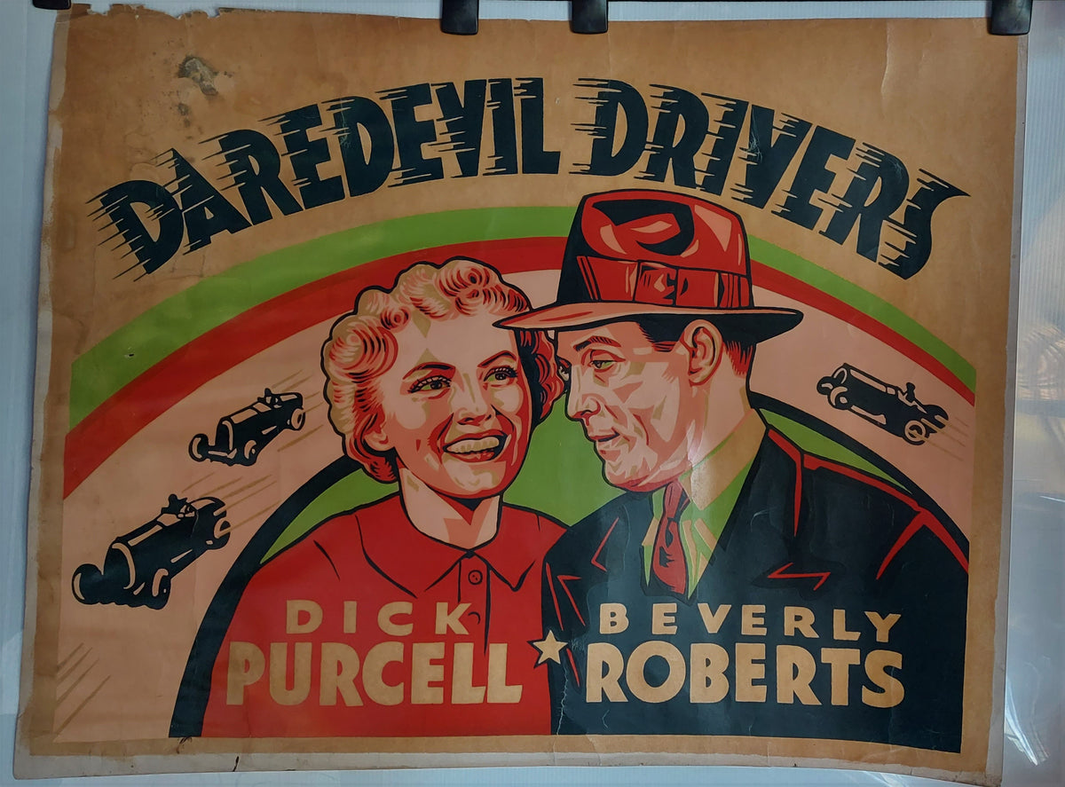 Daredevil Drivers, Original US Movie Poster, 1938 – Drivepast Original ...
