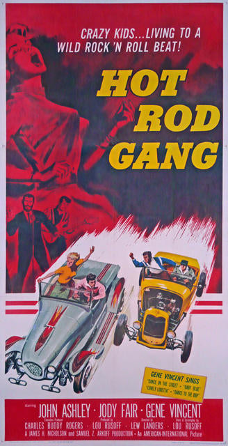 Hot Rod Gang , Original US '3 Sheet' 1958 Size: 2m x 1m – Drivepast ...