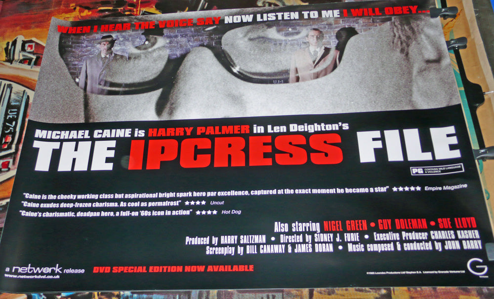 The Ipcress File - Original French Movie Poster, 1965. Michael Caine ...